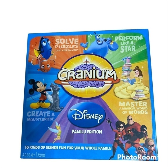 cranium | Toys | Cranium Disney Board Game Family Edition Belle Mickey ...